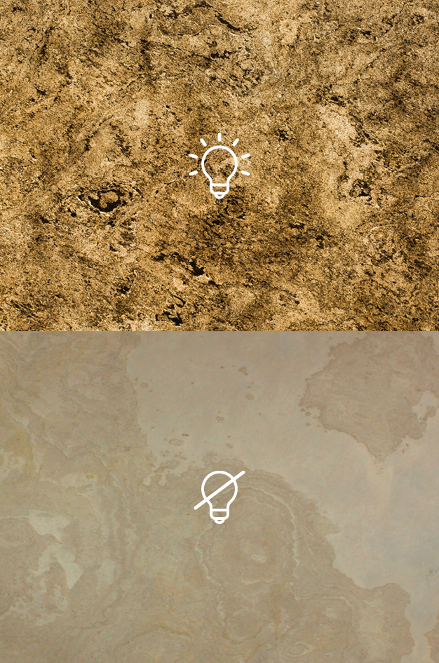 Feuille de Pierre Naturelle Translucide Ankara - Stoneleaf