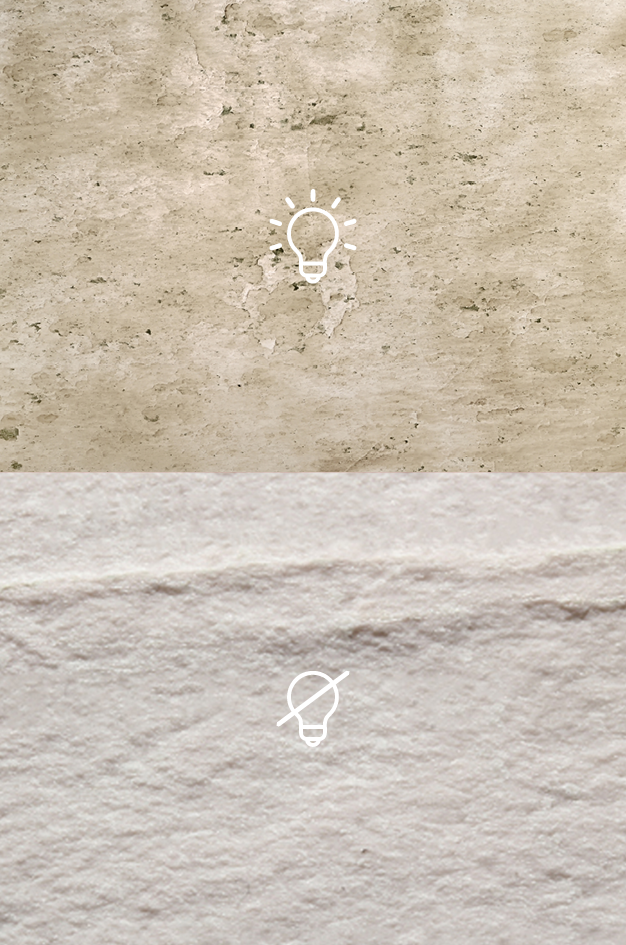 Feuille de Pierre Naturelle Translucide Helsinki - Stoneleaf