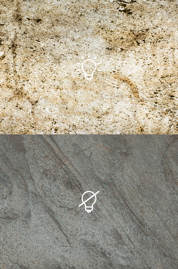 Feuille de Pierre Naturelle Translucide Le Caire - Stoneleaf