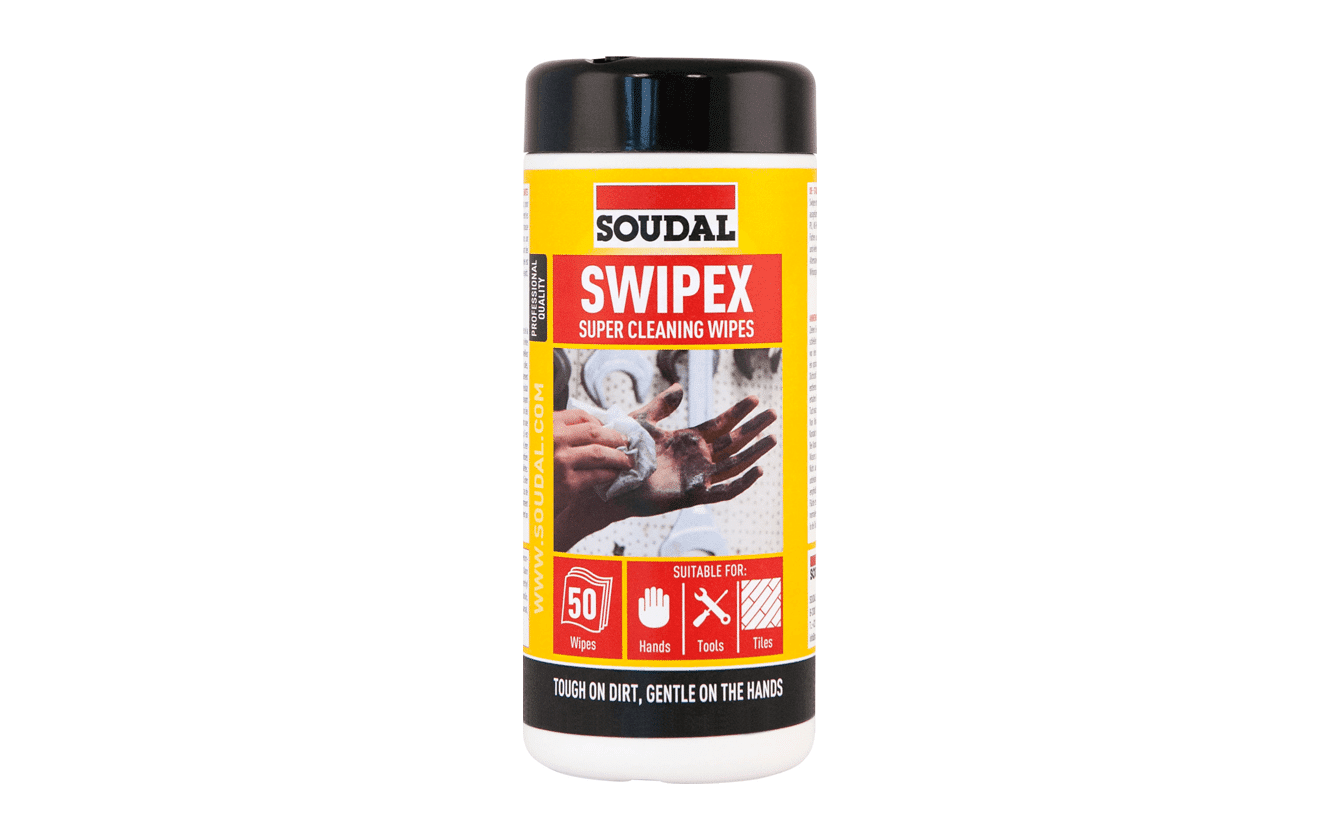 Swipex Cleaning Wipes - Pack of 50 for Polymer Glue Removal - Stoneleaf