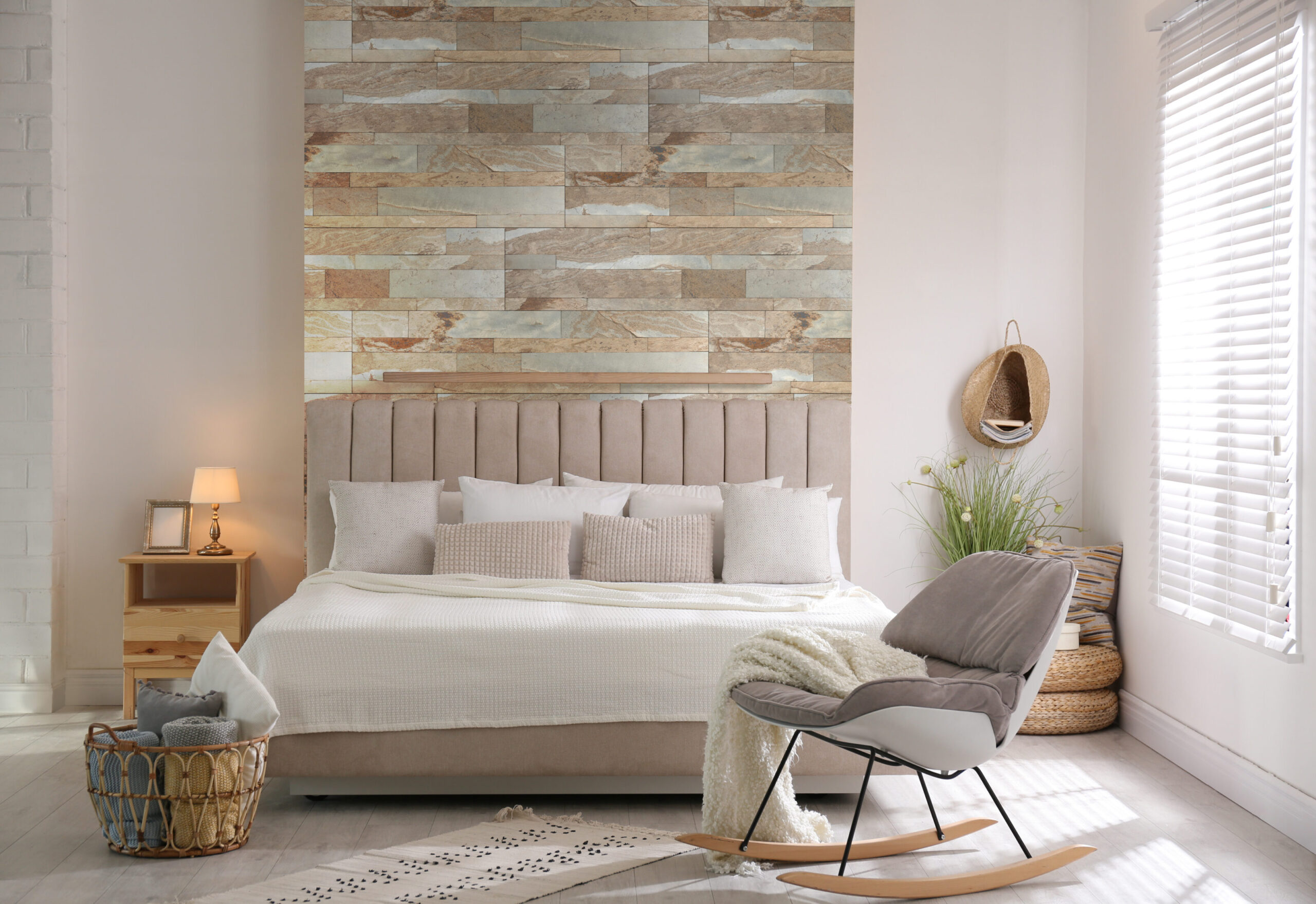 Feuille de Pierre Adhésive Parement Ankara - Boite de 10 feuilles - Stoneleaf